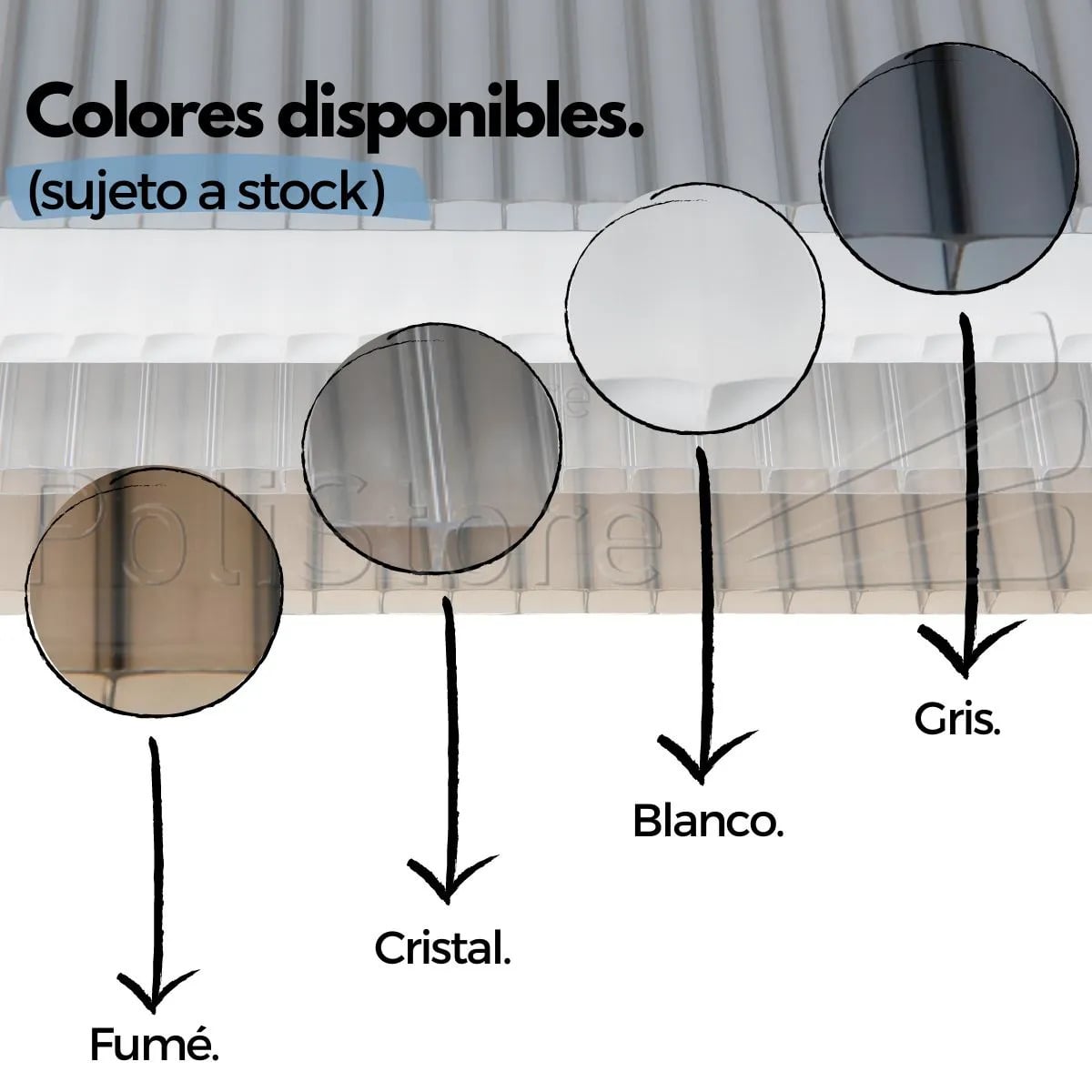 Placa Policarbonato Alveolar 10mm con Protección UV | PoliStore Argentina