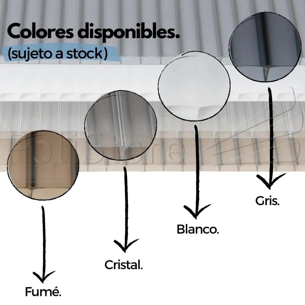 Placa Policarbonato Alveolar 10mm con Protección UV | PoliStore Argentina